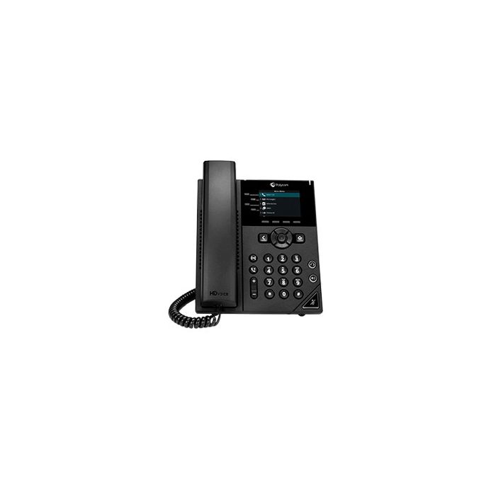 Poly VVX350 6-Line PoE IP Desk Phone
